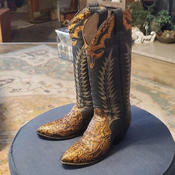 Western | Shoes | Westernpython Ladies Tall Cowboy Boots | Poshmark